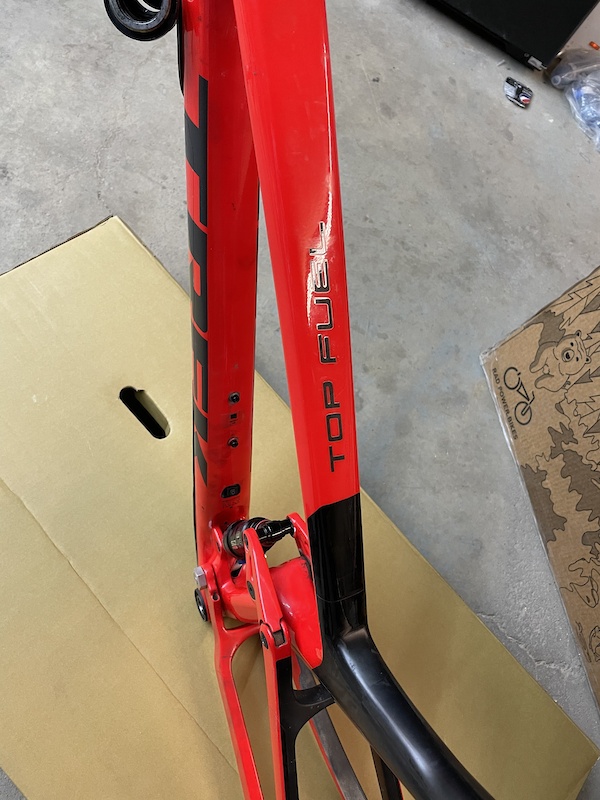 2021 Trek Top Fuel Carbon Frame 120/100 Compatible REDUCED For Sale