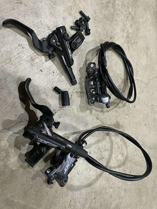 2022 Shimano XT 8120 front and rear brakes (take offs) For Sale