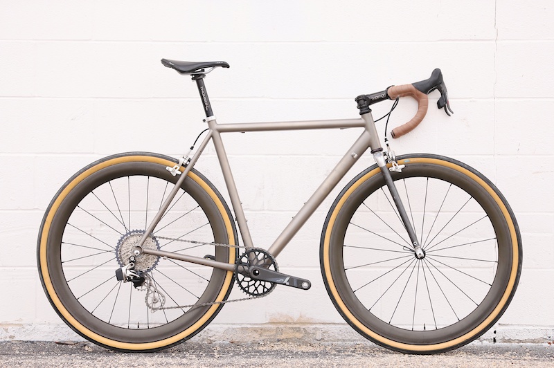 Custom Titanium Gravel/Road Bike 54 cm For Sale