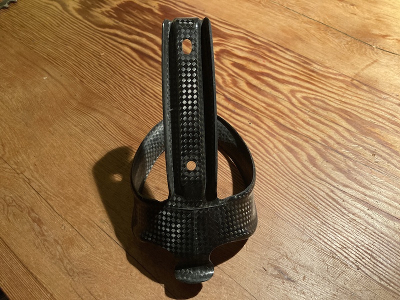 Campagnolo Record carbon fiber water bottle holder For Sale