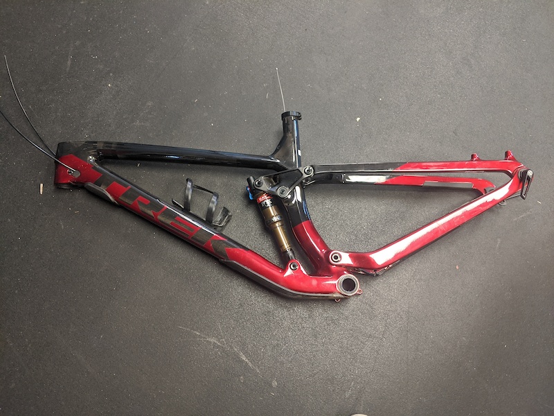 2022 Trek Fuel EX C frame, Rage red/carbon smoke, ML( 18.5) For Sale