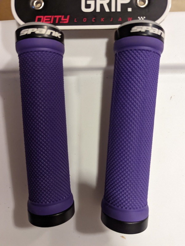 2022 Spank Purple Grips For Sale