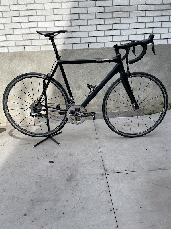 2013 Cannondale CAAD10 Black inc 58cm - 11sp Di2 + 4iiii PM For Sale