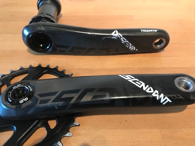 2020 Sram Descendant Carbon DUB Crank Set 170mm For Sale