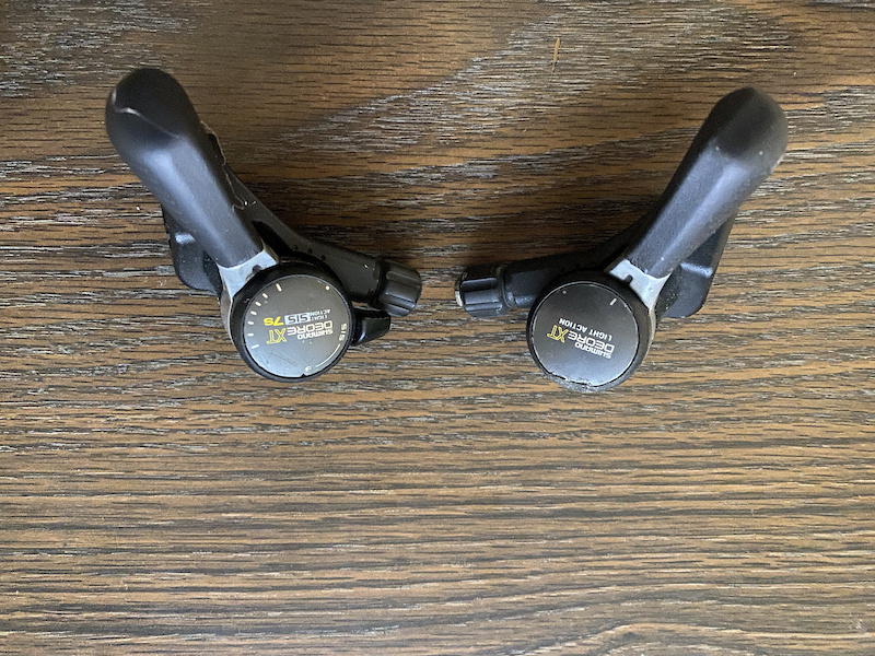 Shimano XT Topmount Thumbshifters 8sp For Sale