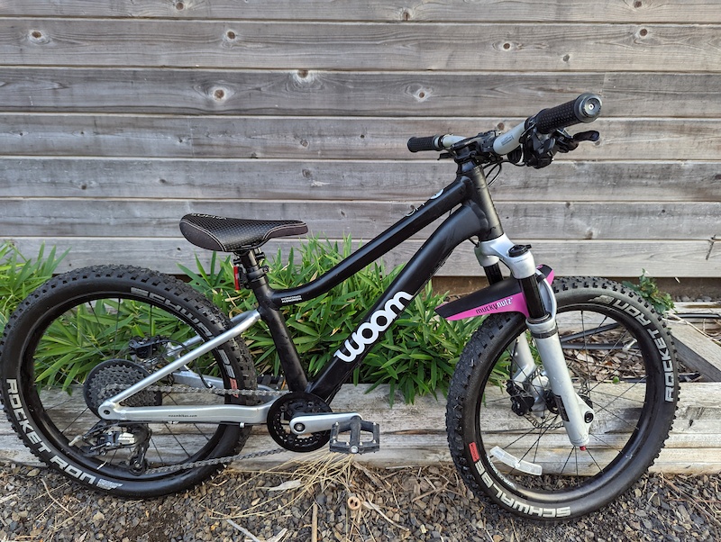 2022 Woom Off Air 4 Front Suspension 20" kids MTB For Sale