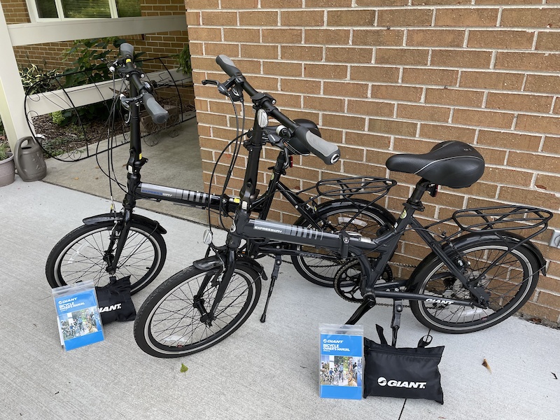 2020 Pair of folding bikes For Sale