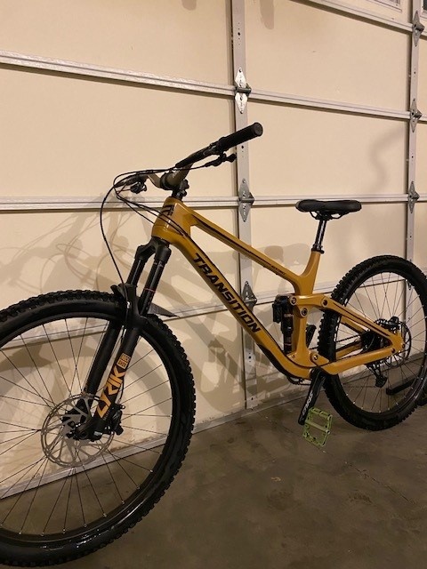 2021 Transition Sentinel XL Carbon Like New For Sale