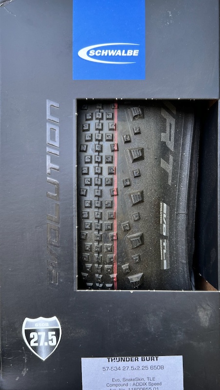 2021 Schwalbe Thunder Burt 650B 27.5 x 2.25 Tire NEW For Sale
