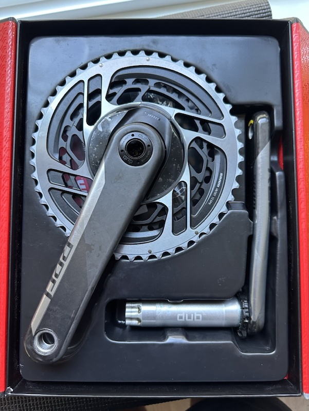 2022 SRAM Red AXS Crankset - 48-35 For Sale