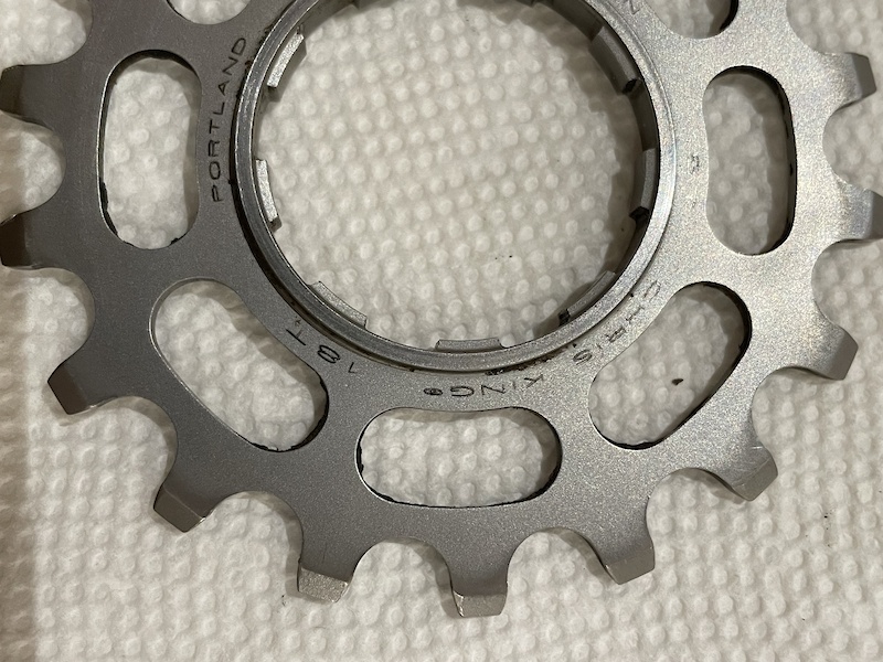 Chris King Stainless Steel Cog 18T For Sale