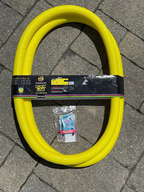 2023 29" Tire Inserts PTN RokkLine Anti-Puncture + Valves For Sale
