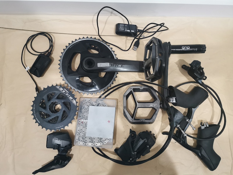 2021 SRAM Force e-Tap AXS 12 spd Group set For Sale