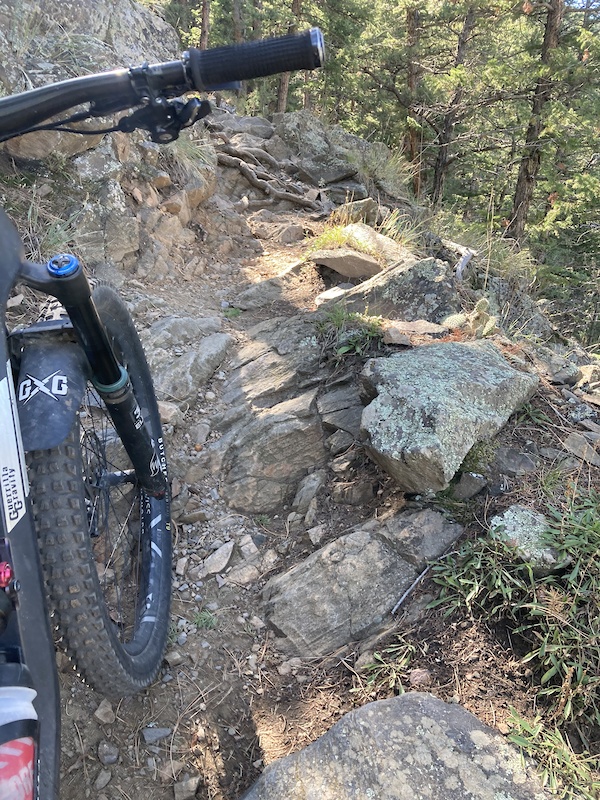 Round Mountain Summit Adventure Trail Mountain Biking Trail - Loveland, CO