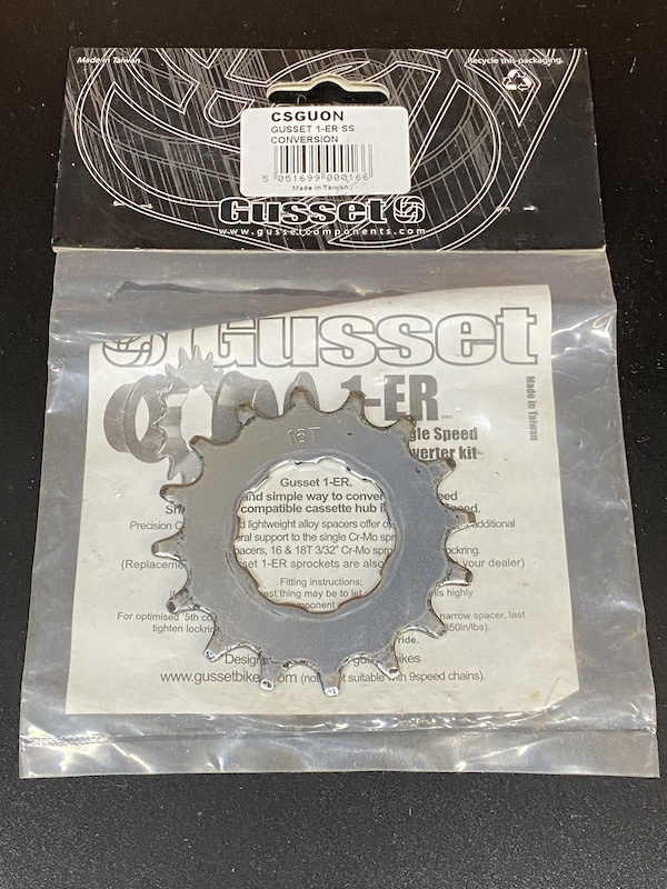 2020 Gusset 1-ER Single Speed 16t For Sale