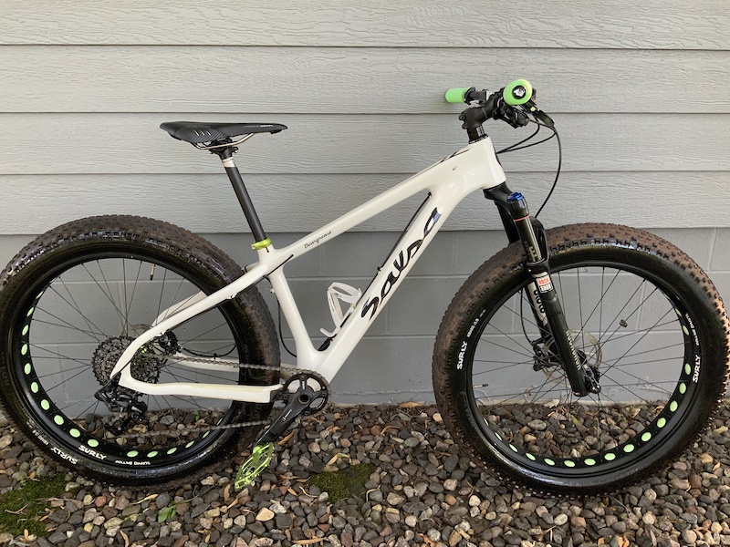Salsa Beargrease Carbon fat tire bike For Sale