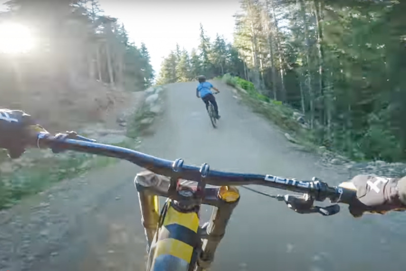 Video: Tyler McCaul Rides Dirt Merchant to A-Line in the Whistler Bike ...