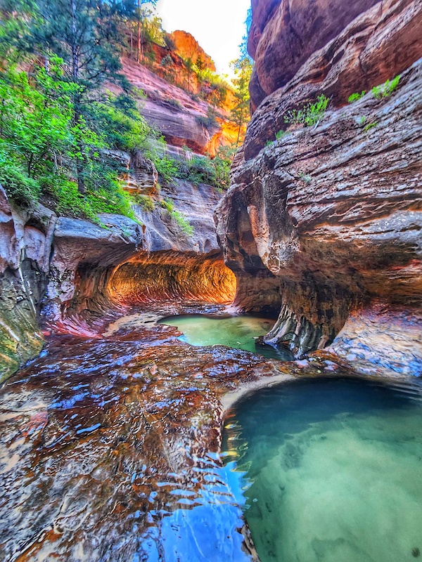 The Subway Trail Hiking Route | Trailforks