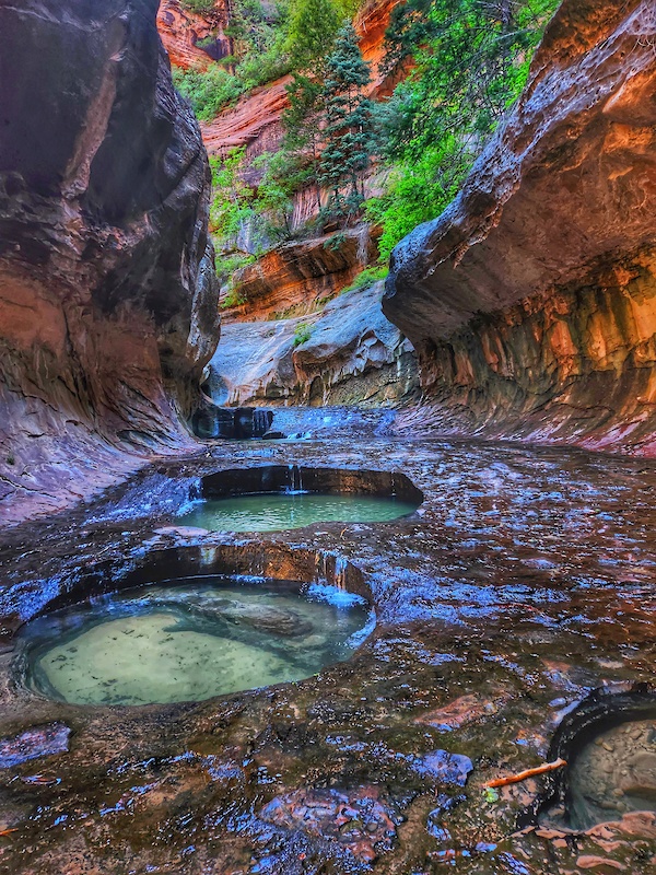 Left Fork (Subway) Canyoneering Route Hiking Route | Trailforks
