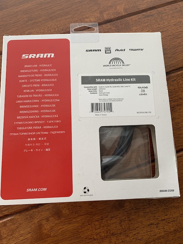 2022 Sram guide/db/level brake hose 2000mm For Sale