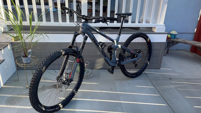 2022 Transition Spire Large Carbon w/ Wridewrap For Sale