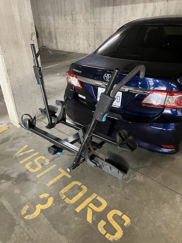 2020 Rocky Mounts 1-1/4" x2 Bike Hitch Rack For Sale