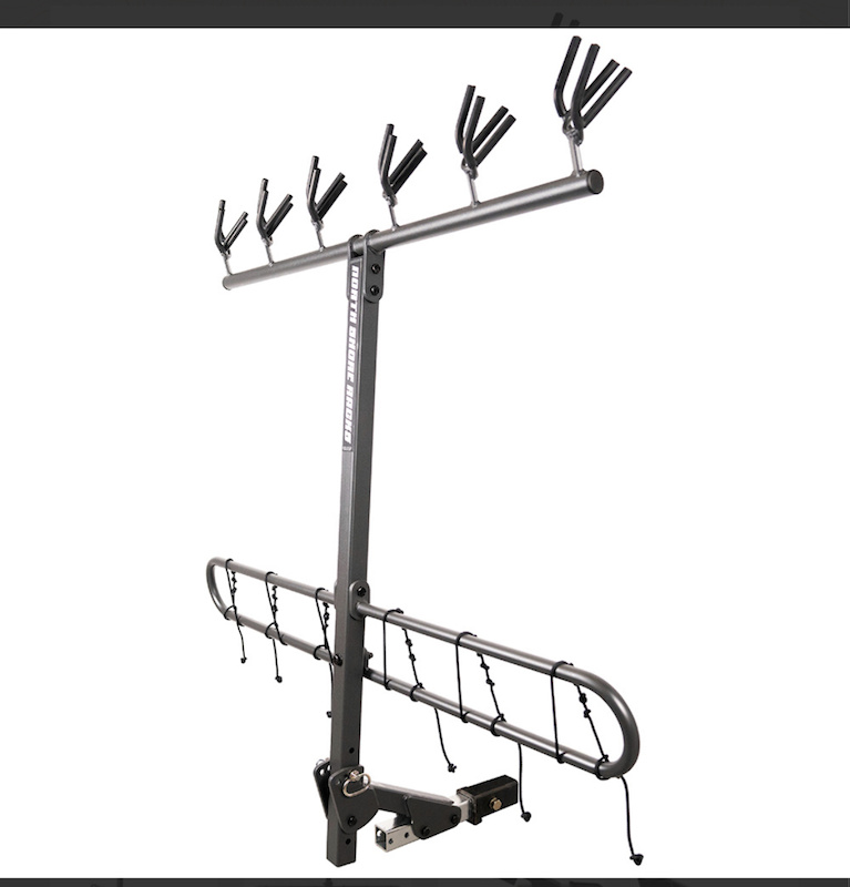 2015 North Shore 6 bike hitch rack For Sale