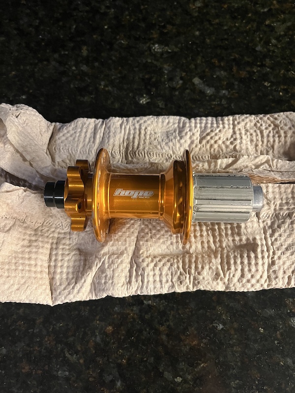 2021 HOPE PRO 4 Rear Hub, Orange, 12x148 Boost For Sale