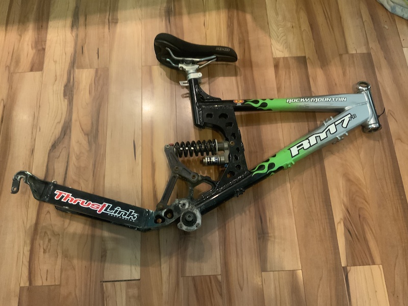 2004 Rocky Mountain RM7 FreeRide green flame For Sale