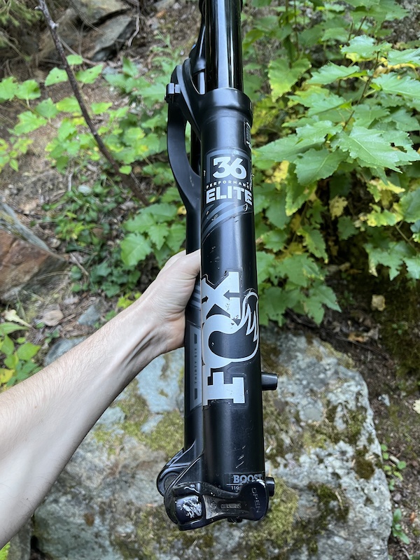 2019 Fox Elite 36 with 2022 grip2 dampener and luftkappe For Sale
