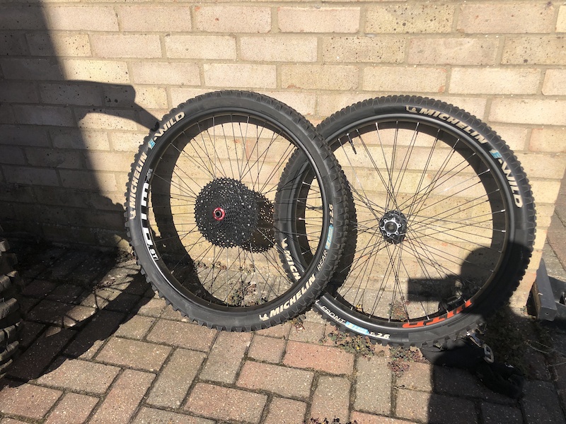 2019 wtb 27.5 i35 Wheels, Michelin Wild 2.60 Tyres.. For Sale