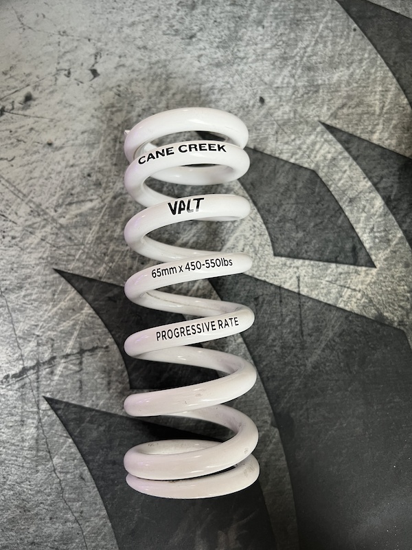 2022 Cane creek progressive spring 65mm 450-550 lbs For Sale