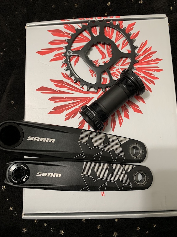 2021 SRAM NX cranks 170 plus extras For Sale
