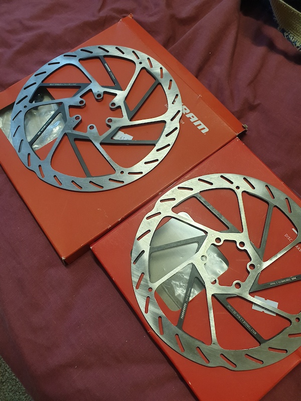 2022 SRAM HS2 200mm and 180mm Rotors 6 Bolt BNIB For Sale