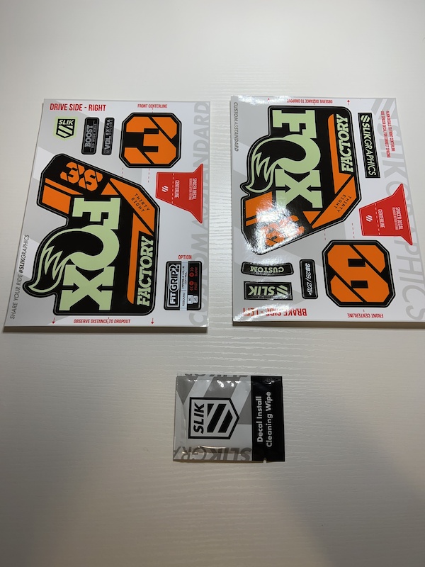 2022 Fox 38 Slik Graphic Kit For Sale