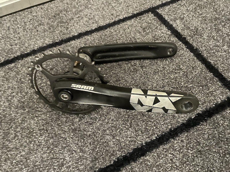 SRAM NX cranks, chainring, and bottom bracket For Sale