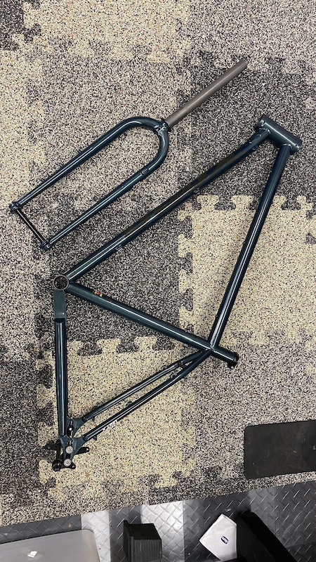 2022 Kona Unit X Frame + Fork - XL - Dragonfly Green For Sale