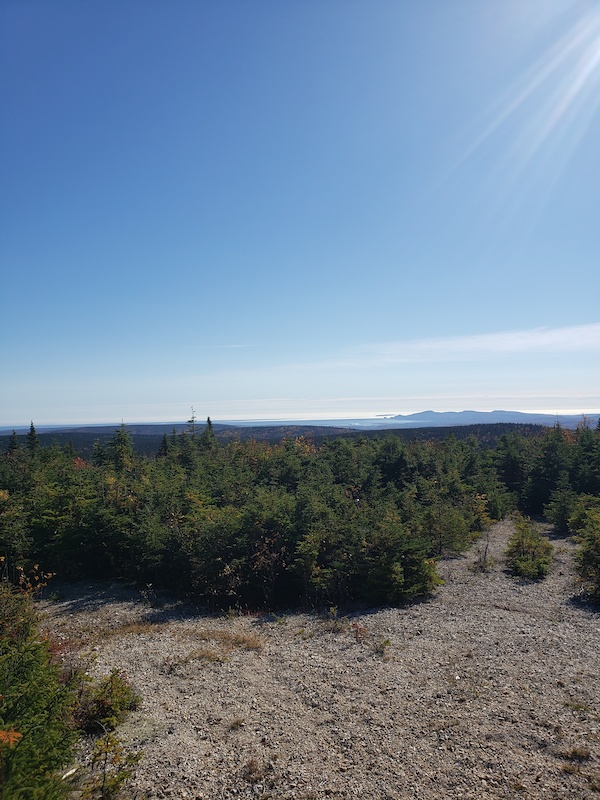 Ch. Principal Pudding Stone Mountain Biking Trail - Gaspé