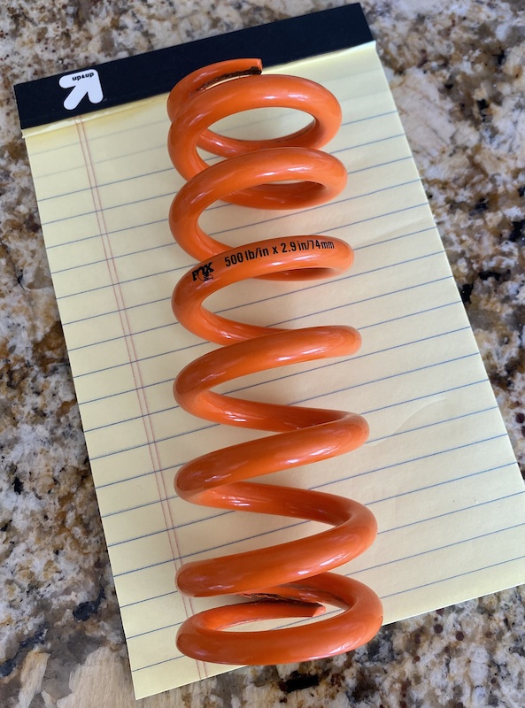 2020 Fox SLS 500lb Spring, 2.9" For Sale