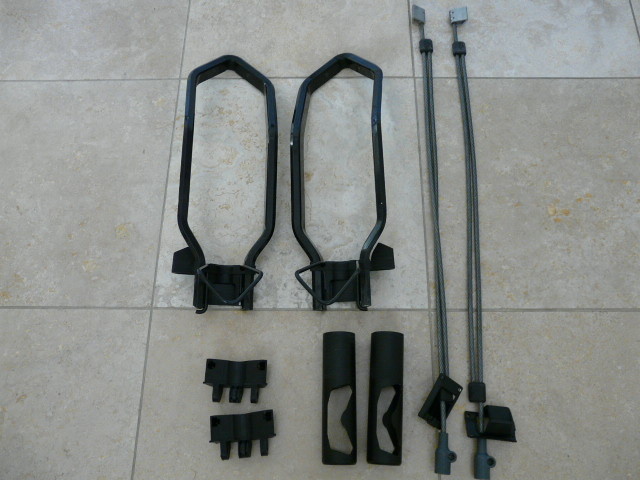 Yakima Dr Tray PARTS for Rack, wheel cups, cables For Sale