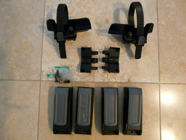 Yakima Dr Tray PARTS for Rack, wheel cups, cables For Sale