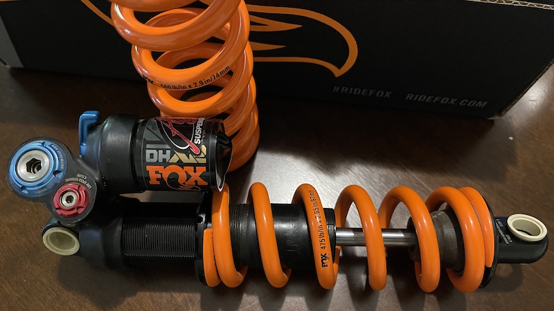 2021 Fox dhx2 with climb switch and b new 500lb coil spring For Sale