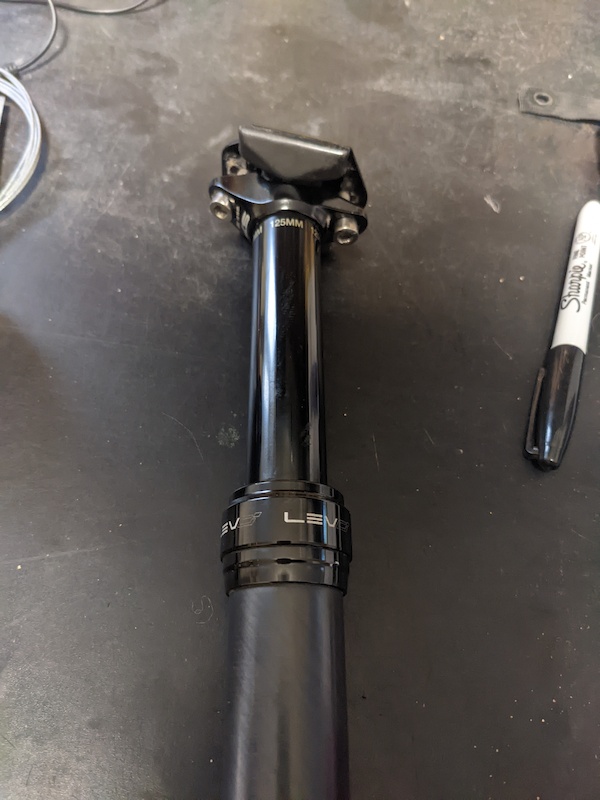 2020 KS Lev CI Carbon Dropper Post 100mm x 31.6 For Sale