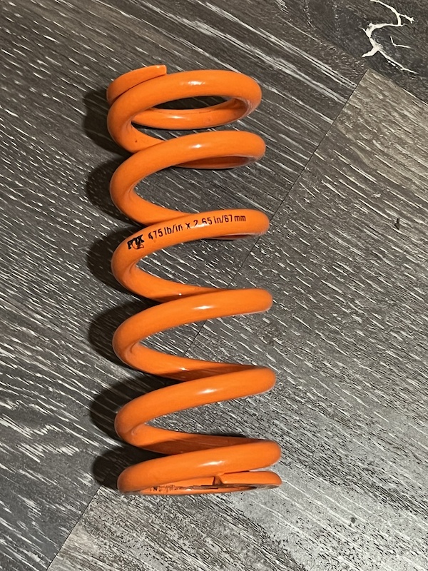 2022 Fox SLS spring 475lb 2.65 / 67mm For Sale