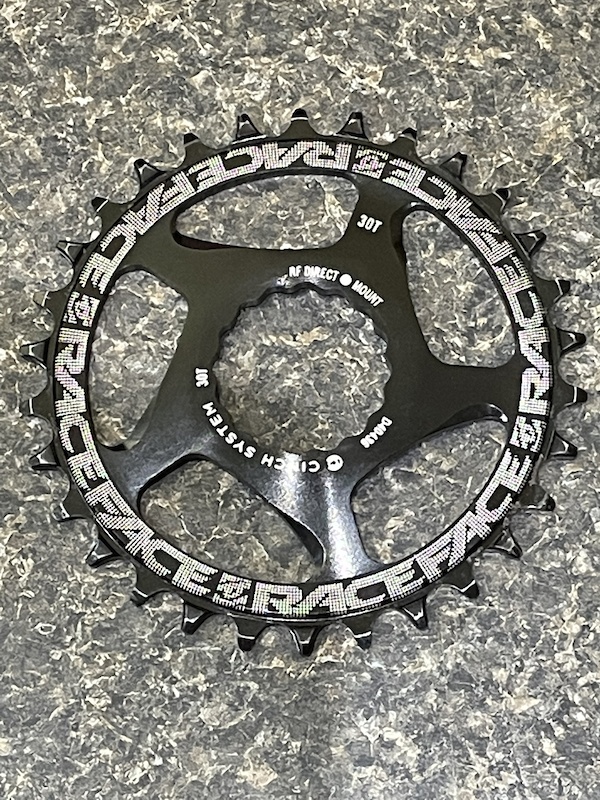 2022 Race Face Cinch boost chainring, 30t, black For Sale