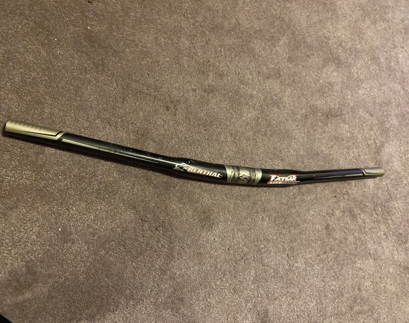 Renthal Fatbar Lite Carbon XC Flat Handlebar 720mm For Sale
