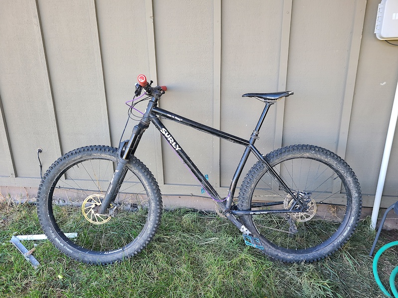2021 Surly Karate Monkey black Large w/upgrades For Sale