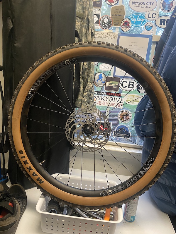 2022 Superboost i9 wheel and hub, rotor and tire…27.5 For Sale