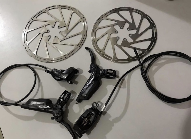 2022 NEW SRAM Code RS Front & Rear Brakes With Rotors For Sale