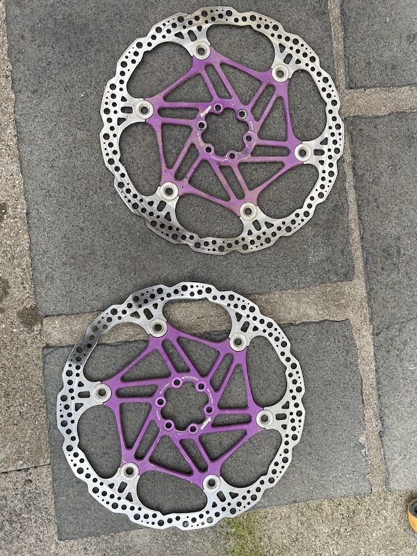 2022 Hope rotors x2 purple 220mm For Sale